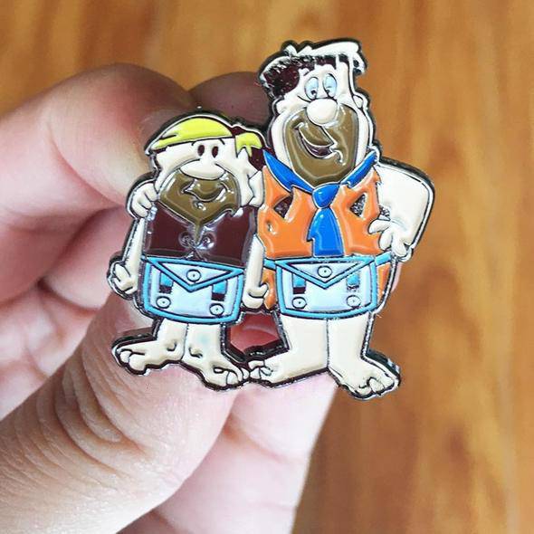 Master Mason Blue Lodge Lapel Pin - Flintstones Apron | Bricks Masons